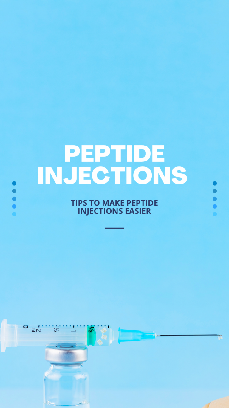 Peptide Injections: How Can I Make Peptide Injections Easier - PEPTIDES ...